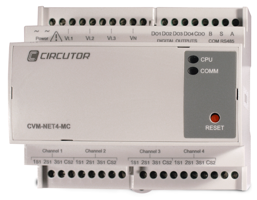 Netzanalysatoren für DIN-Schiene