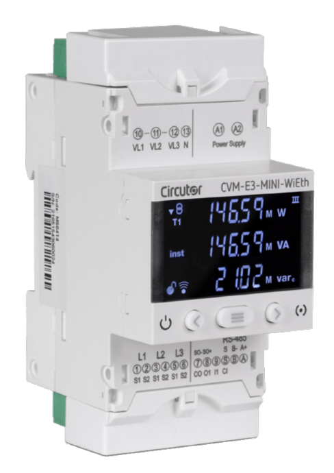 Netzanalysatoren für DIN-Schiene